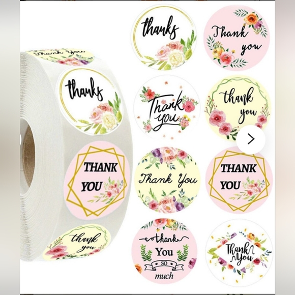 Office | 50 Thank You Stickers | Poshmark